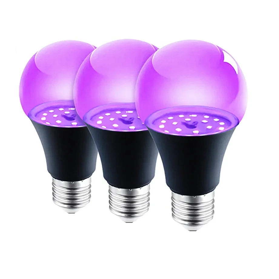 Purple Black Light Bulb